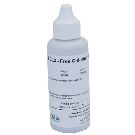 Free Chlorine Chemical Testing