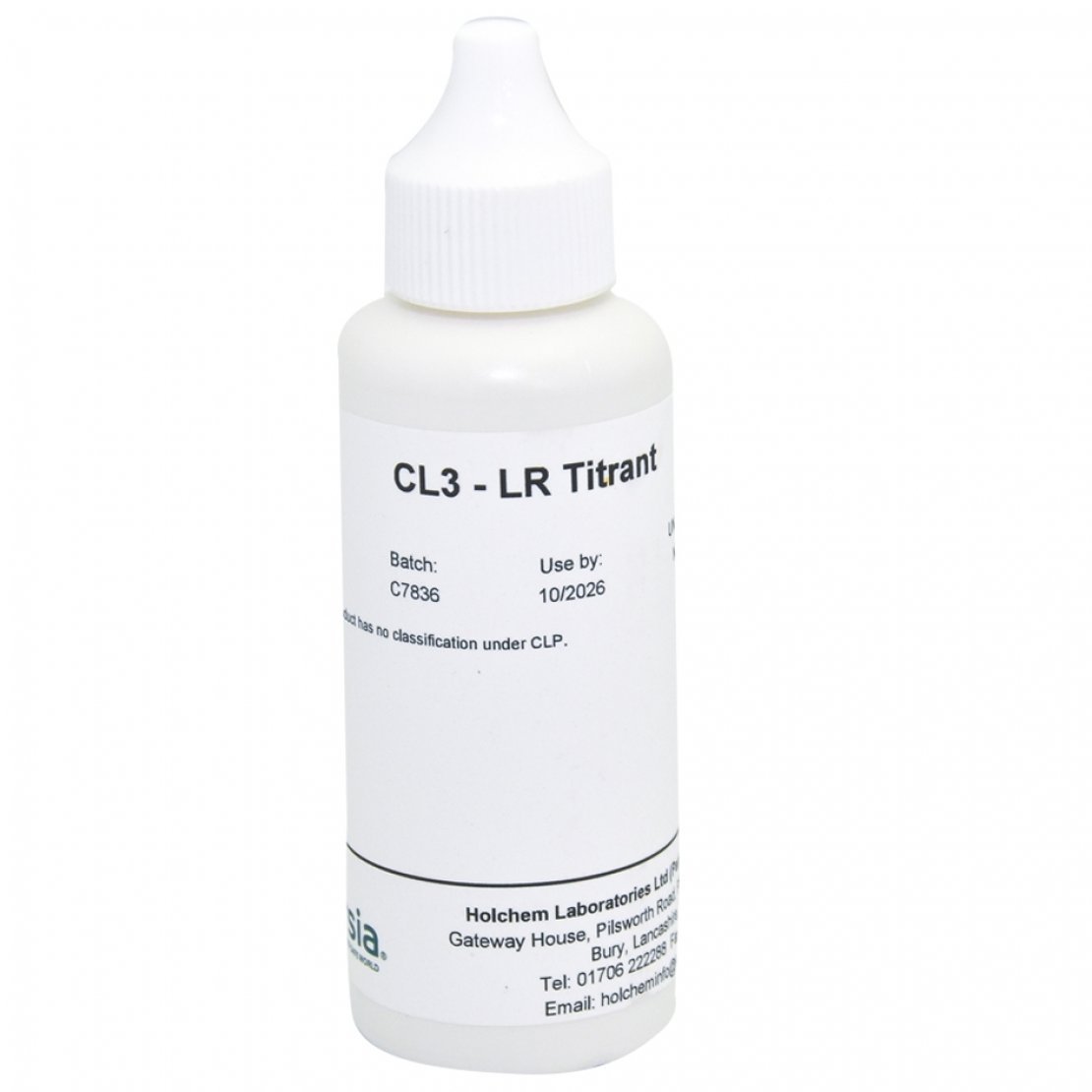 CL3 - Dropper Test Kit Reagent (65ml)