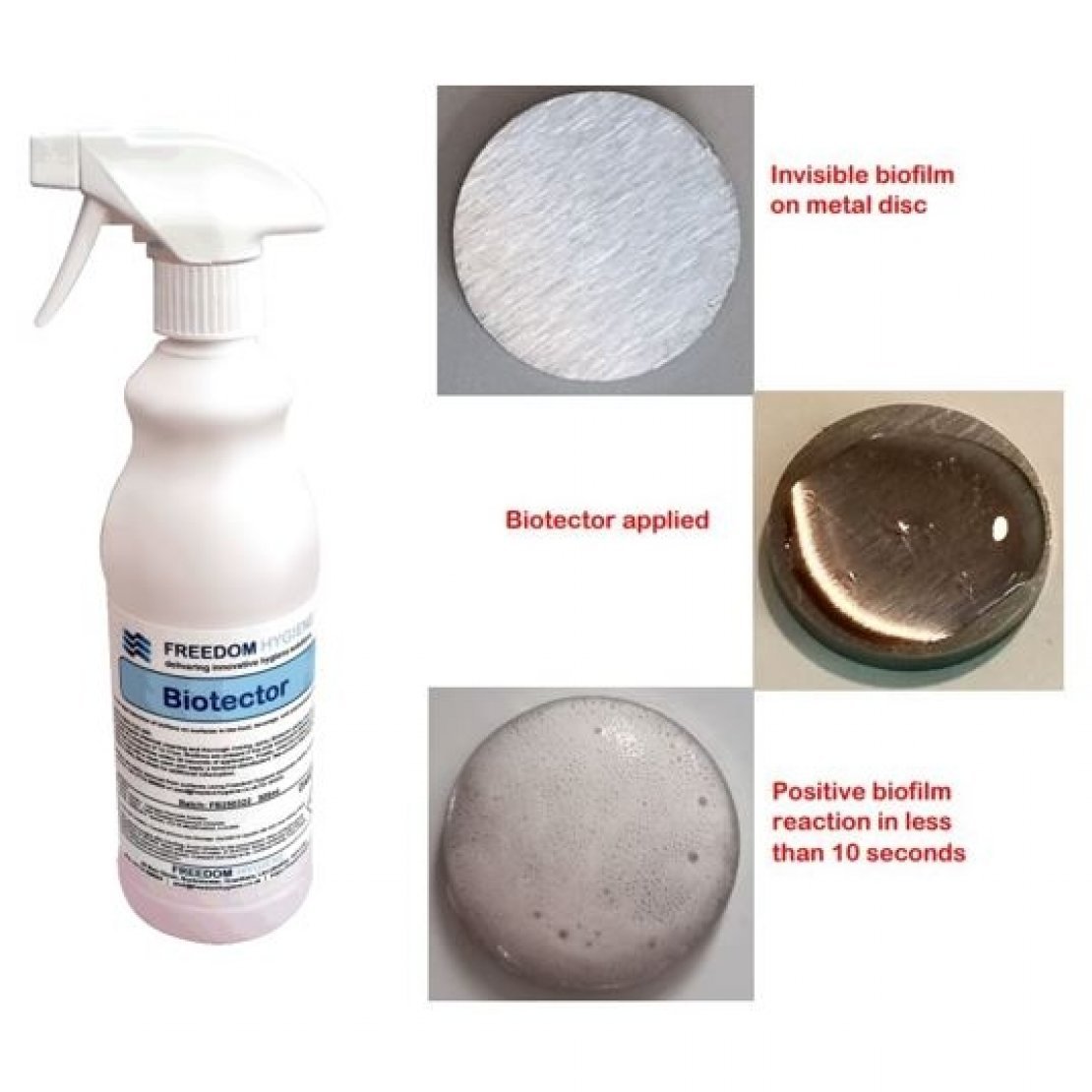 Biotector, Biofilm Detection Solution, 3 x 500 ml