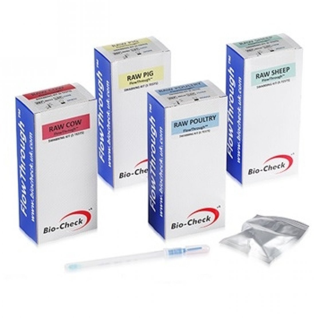 Bio-Check Raw Meat Species FlowThrough™ Surface Swab test - SHEEP (5 Swabs)