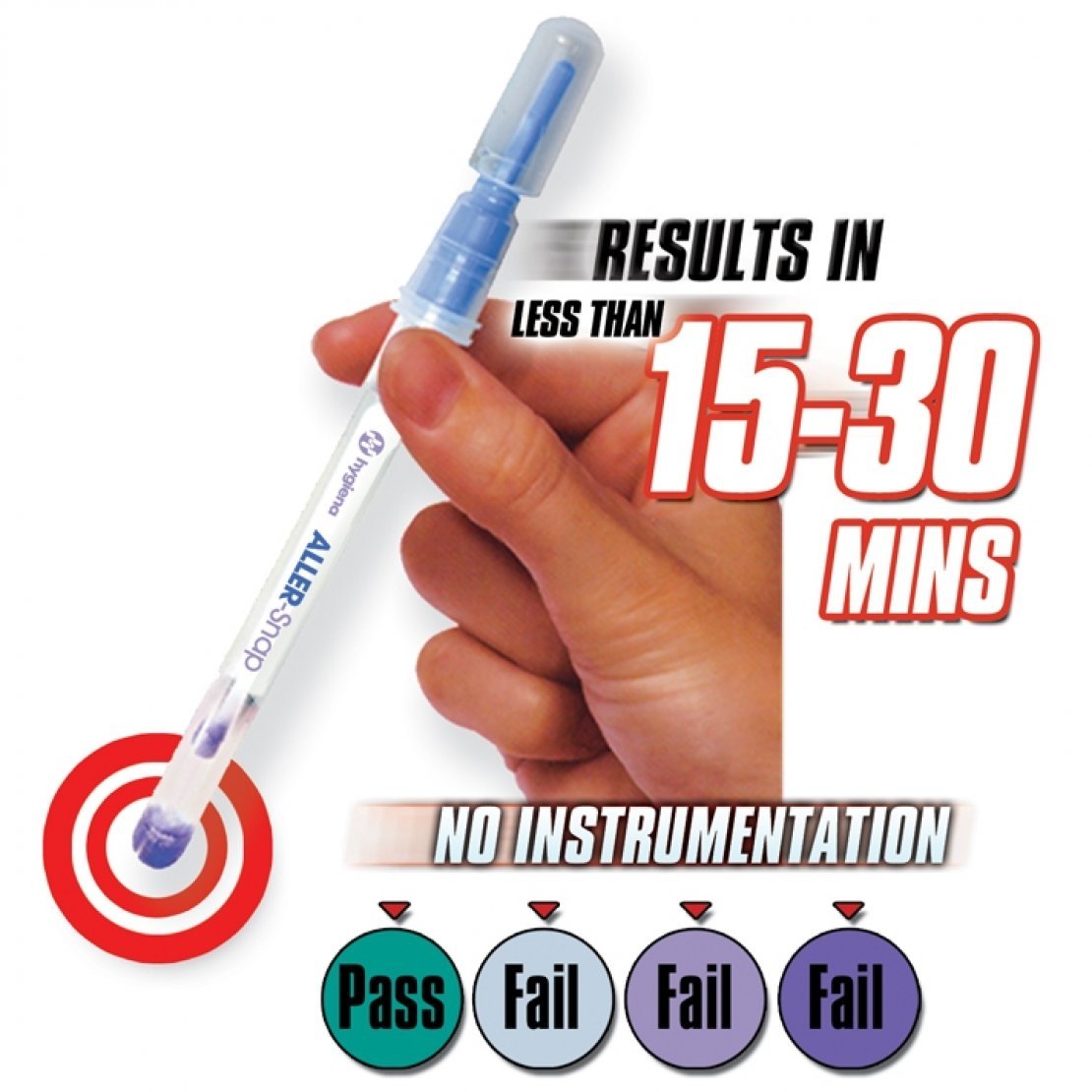 Hygiena AllerSnap™ Protein Swabs (Box of 100)