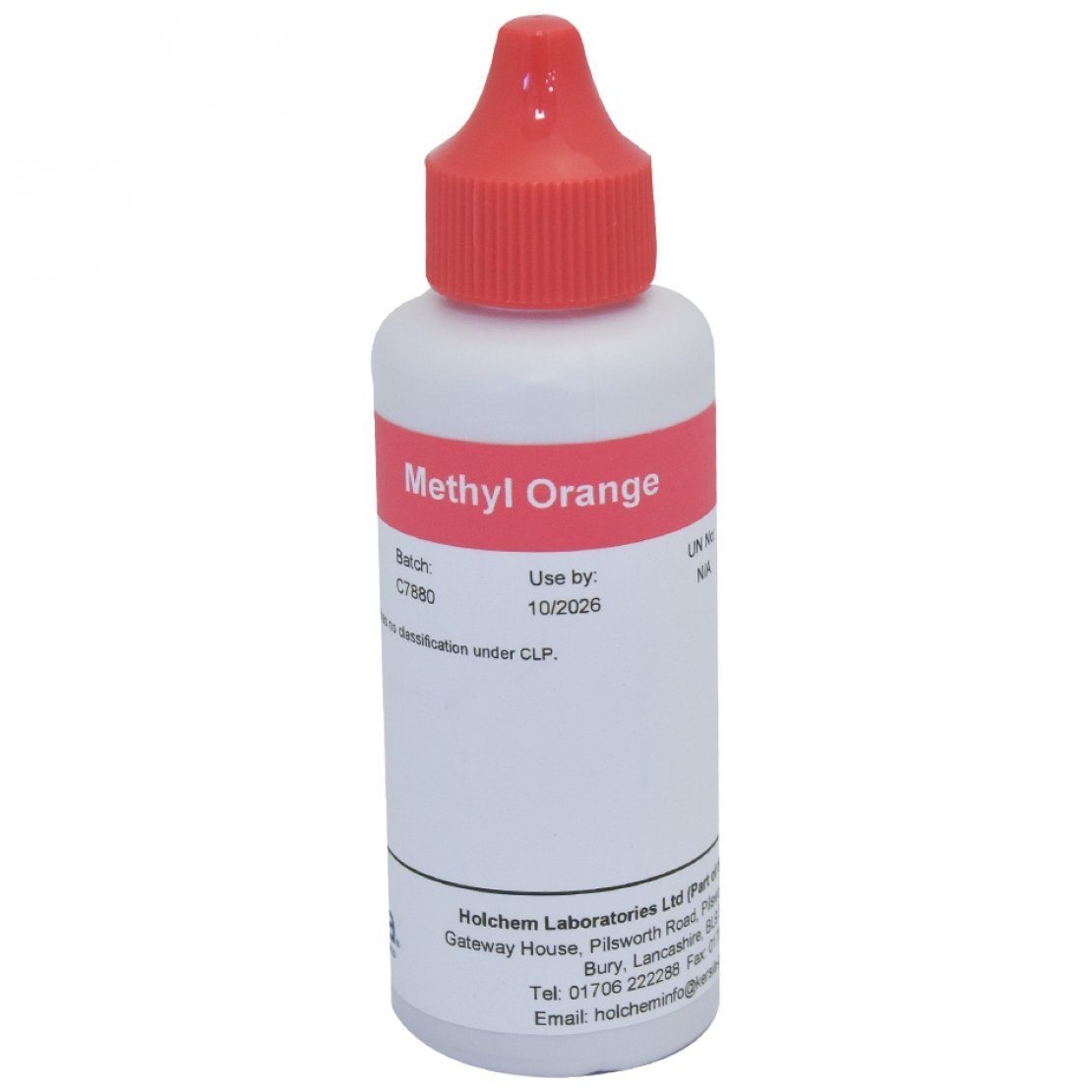Methyl orange indicator reagent (65ml)