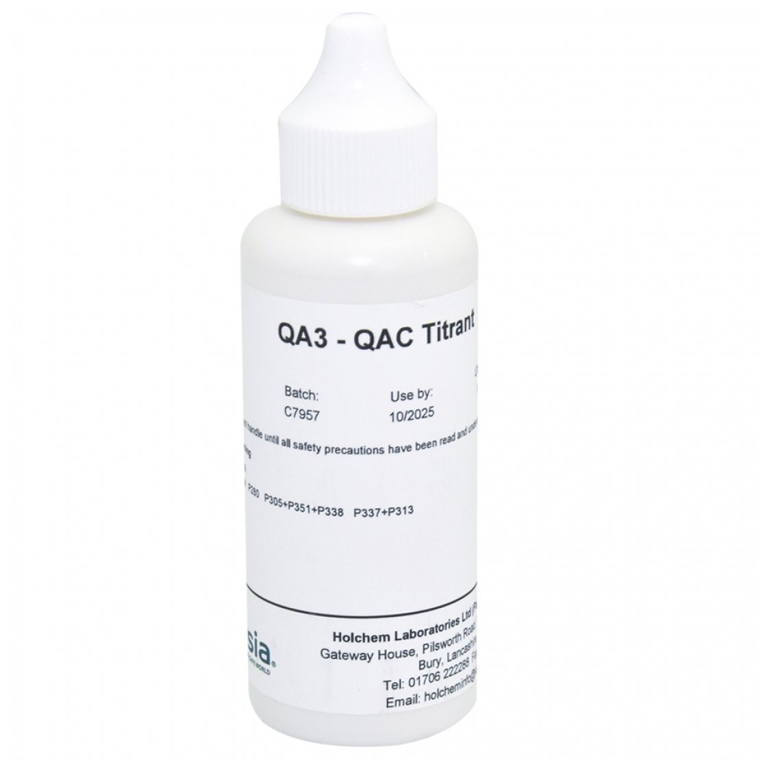 QA3 Dropper Test Kit Reagent (65ml)