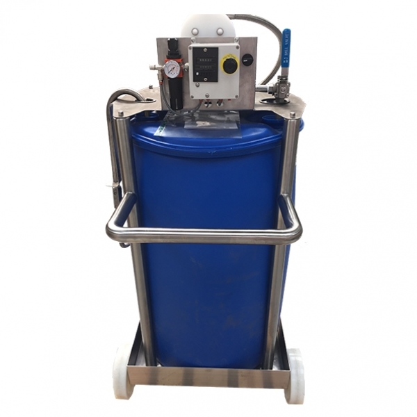 200 Litre Chemical Decant Trolley