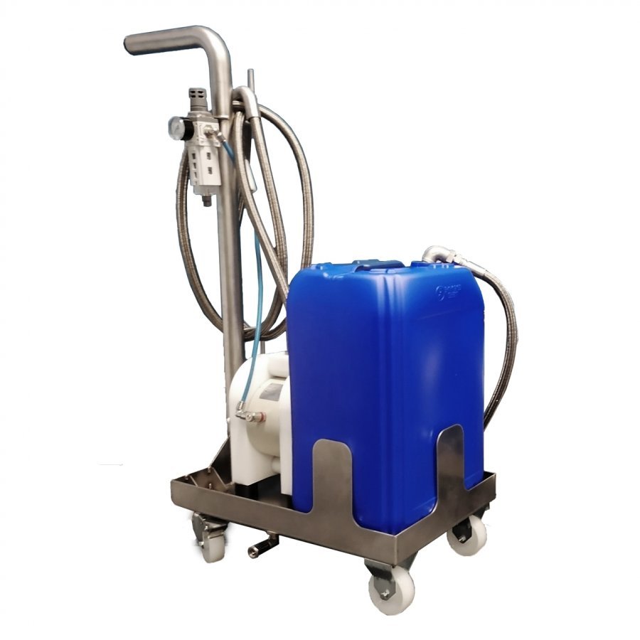 25 Litre Chemical Decant Trolley without Batcher
