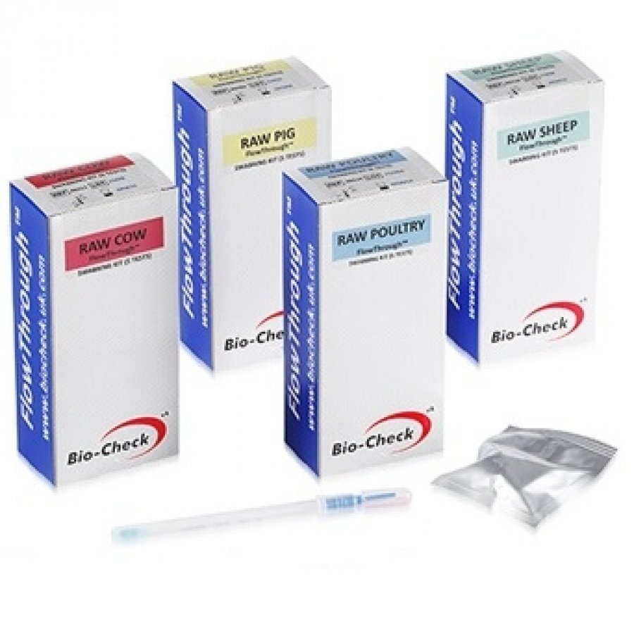 Bio-Check Raw Meat Species FlowThrough™ Surface Swab test - PIG (5 Swabs)